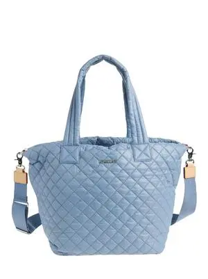 Mz Wallace Medium Metro Deluxe Tote - Stone Blue