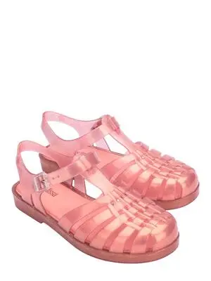 Melissa Possession Glitter Jelly Fisherman Sandal - Pearly Pink