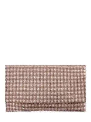 Nina Nina Crystal Clutch Honey