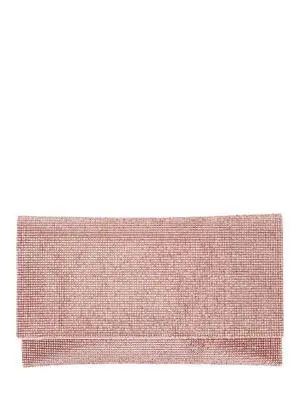 Nina Nina Crystal Clutch Rosegold