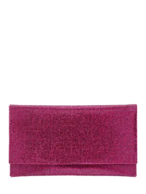 Nina Nina Crystal Clutch Wine
