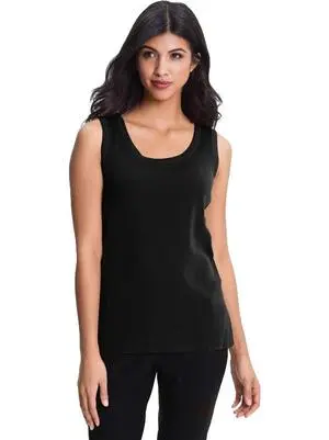Misook Misook Scoop Neck Tank Black