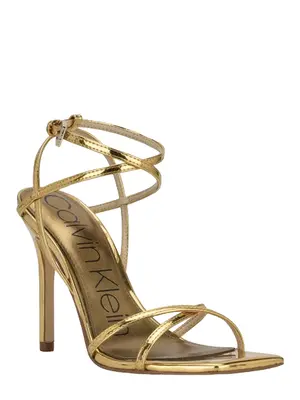 Calvin Klein Calvin Klein Tegin Strappy Sandals Bronze