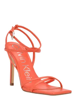 Calvin Klein Calvin Klein Tegin Strappy Sandals Orange 800