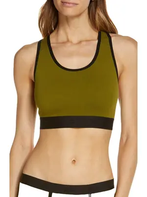 TOMBOYX Racerback Soft Bra Seagrass