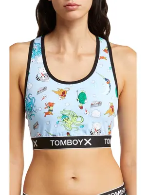 TOMBOYX Racerback Soft Bra Snowball Fight