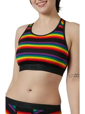 TOMBOYX Racerback Soft Bra Stripe Unbound