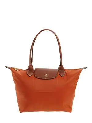 Longchamp Medium Le Pliage Shoulder Tote - Brick
