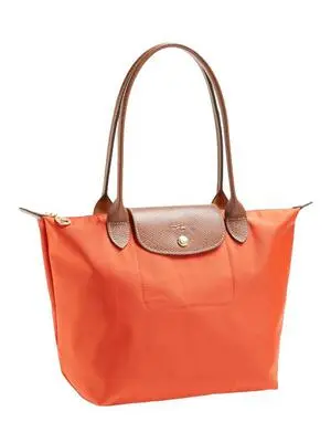 Longchamp Longchamp Medium Le Pliage Shoulder Tote Brick