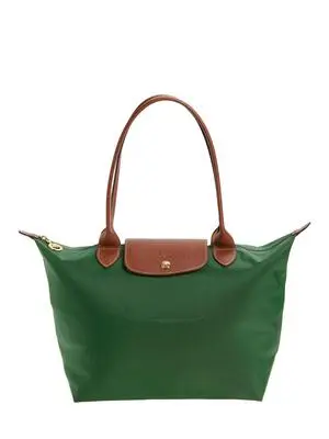 Longchamp Longchamp Medium Le Pliage Shoulder Tote British Green