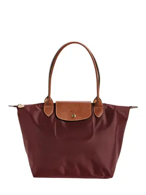 Longchamp Longchamp Medium Le Pliage Shoulder Tote Burgundy
