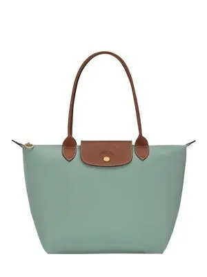 Longchamp Longchamp Medium Le Pliage Shoulder Tote Celadon