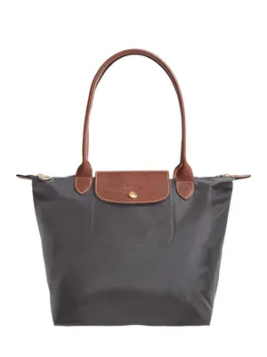 Longchamp Longchamp Medium Le Pliage Shoulder Tote Gunmetal