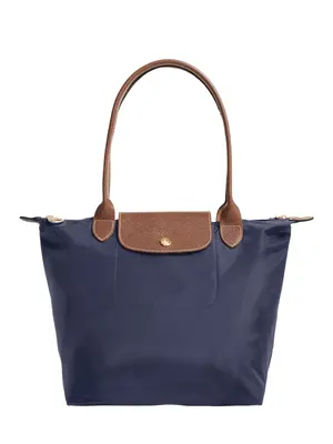 Longchamp Longchamp Medium Le Pliage Shoulder Tote New Navy
