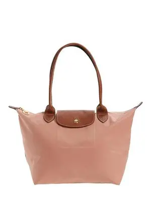 Longchamp Medium Le Pliage Shoulder Tote - Pink Tea