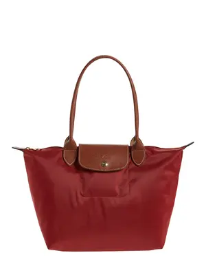 Longchamp Longchamp Medium Le Pliage Shoulder Tote Red