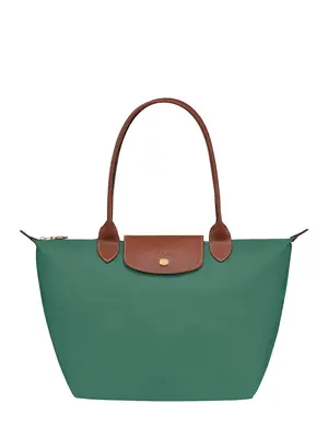 Longchamp Longchamp Medium Le Pliage Shoulder Tote Sage