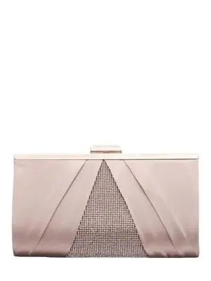 Nina Ophelia Frame Clutch - Honey