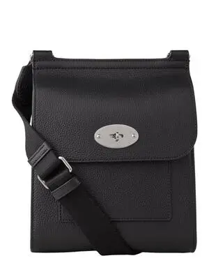 Mulberry Small Antony Leather Crossbody Bag - Black-silver Toned