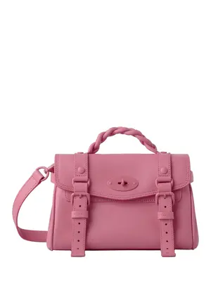 Mulberry Mulberry Mini Alexa Leather Satchel Geranium Pink