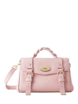 Mulberry Mulberry Mini Alexa Leather Satchel Powder Rose