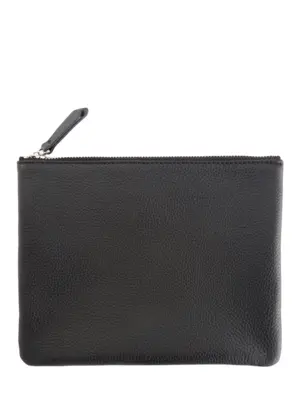 ROYCE NEW YORK ROYCE New York Leather Travel Pouch Black