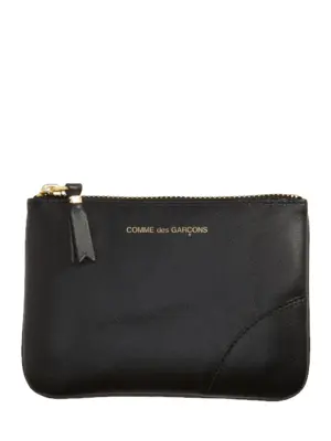 Comme Des Garçons Classic Leather Zip Pouch - Black