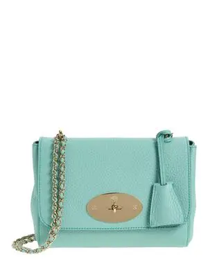 Mulberry Lily Heavy Grain Leather Satchel - Marina Blue