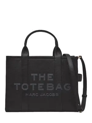 Marc Jacobs Leather Tote Bag - Black