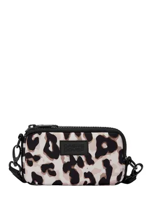Dagne Dover Dagne Dover Mara Phone Sling Crossbody Bag Leopard Print