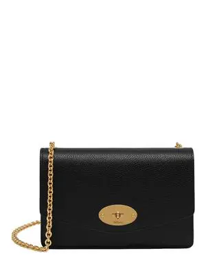 Mulberry Small Darley Leather Clutch - A100 Black