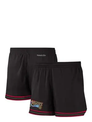 Mitchell & Ness Philadelphia 76ers Jump Shot Shorts - Black