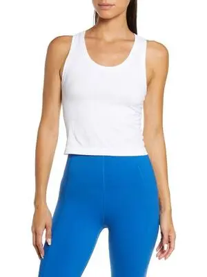 SWEATY BETTY Athlete Crop Seamless Tank Top