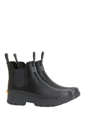 Barbour Nimbus Chelsea Rain Boot - Black/ochre