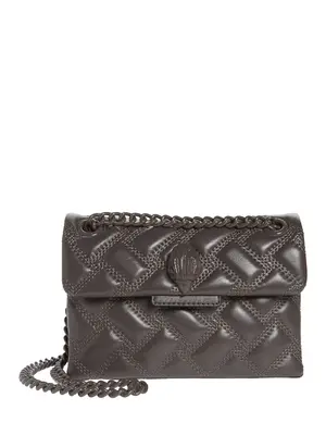 Kurt Geiger Kurt Geiger London Kensington Mini Crossbody Bag Open Brown