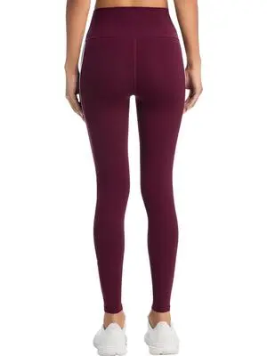 Splits59 Ella Airweight Leggings Dark Cherry/indigo