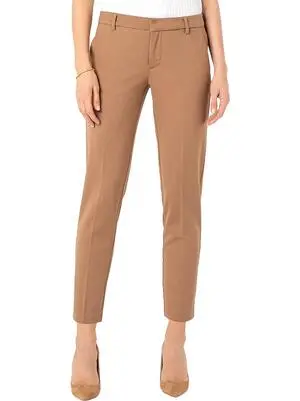 LIVERPOOL Knit Kelsey Trousers - Maple
