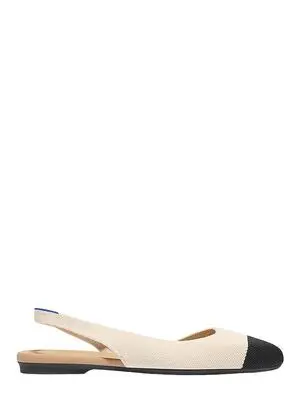 Fitflop Rothy's Almond Slingback Flats - Conch Captoe