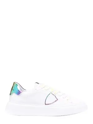 Philippe Model Temple Veau Metal Low-top Sneakers - White