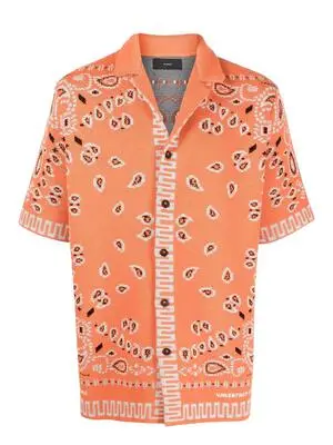 Alanui Bandana-print Shirt - Orange