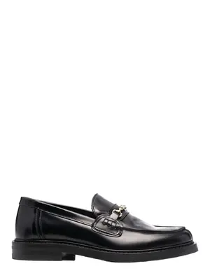 Filling Pieces Horsebit-detail Loafers - Black
