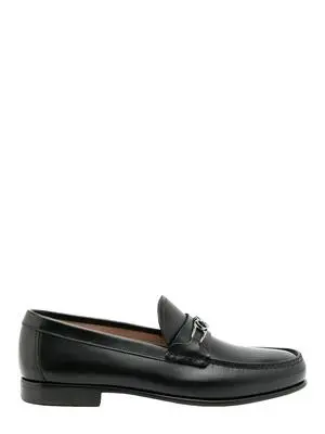 FERRAGAMO Mathias Slip-on Loafers - Black