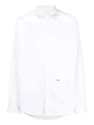 Dsquared2 Logo-print Long-sleeve Shirt - White