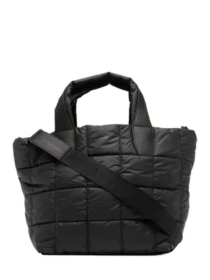 VEECOLLECTIVE Quilted Tote Bag - Black