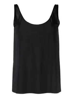 ERES ERES Lace-Trim Relaxed Tank Top