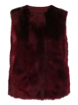 YVES SALOMON Reversible Wool Gilet
