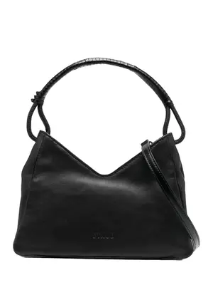 Staud Leather Shoulder Bag - Black