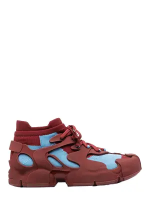 Camper Panelled Sneakers - Red