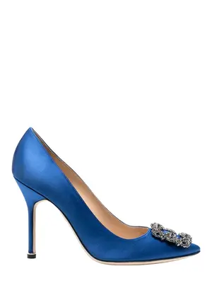 Manolo Blahnik Manolo Blahnik Hangisi 105mm Pumps Blue