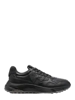 Hogan Hyperlight Panelled Low-top Sneakers - Black